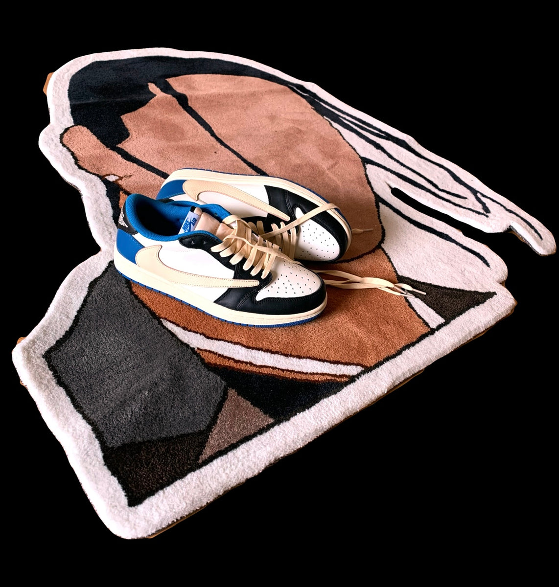 Custom Plush Travis Scott Rug – EliteGrabba